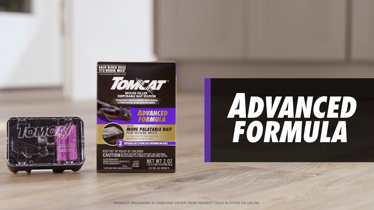 How to Use Tomcat® Mouse Killer Disposable Bait Station - Advanced ...