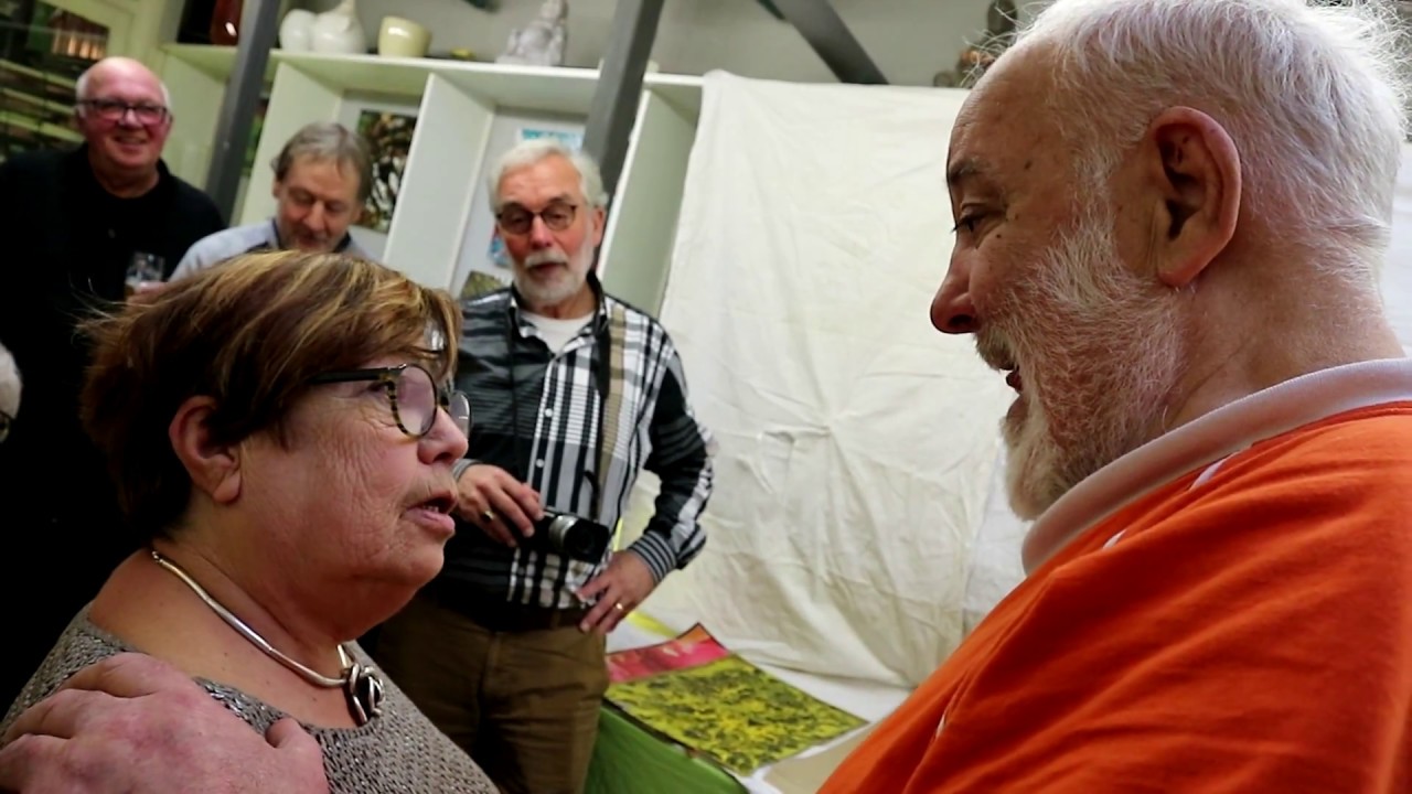 In het atelier van Piet Scheepers - YouTube