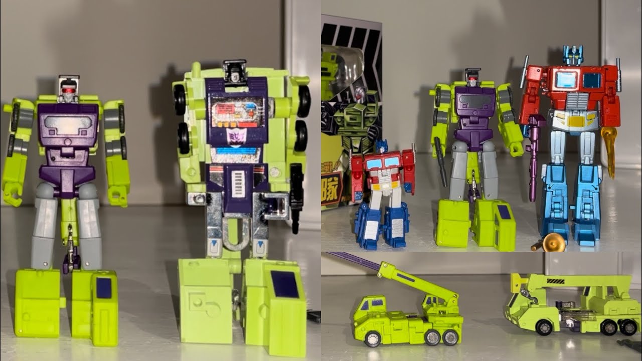 Newage H 33 Berith review. Transformers generation one Hook. G1 legends scale constructicon ...