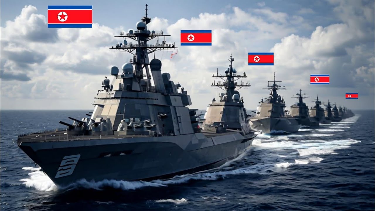 just happened! 1 minute ago 17 North Korean ships carrying 550 tanks ...