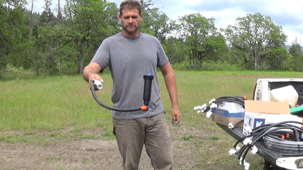 Sprinkler Options for Trees and Shrubs - YouTube