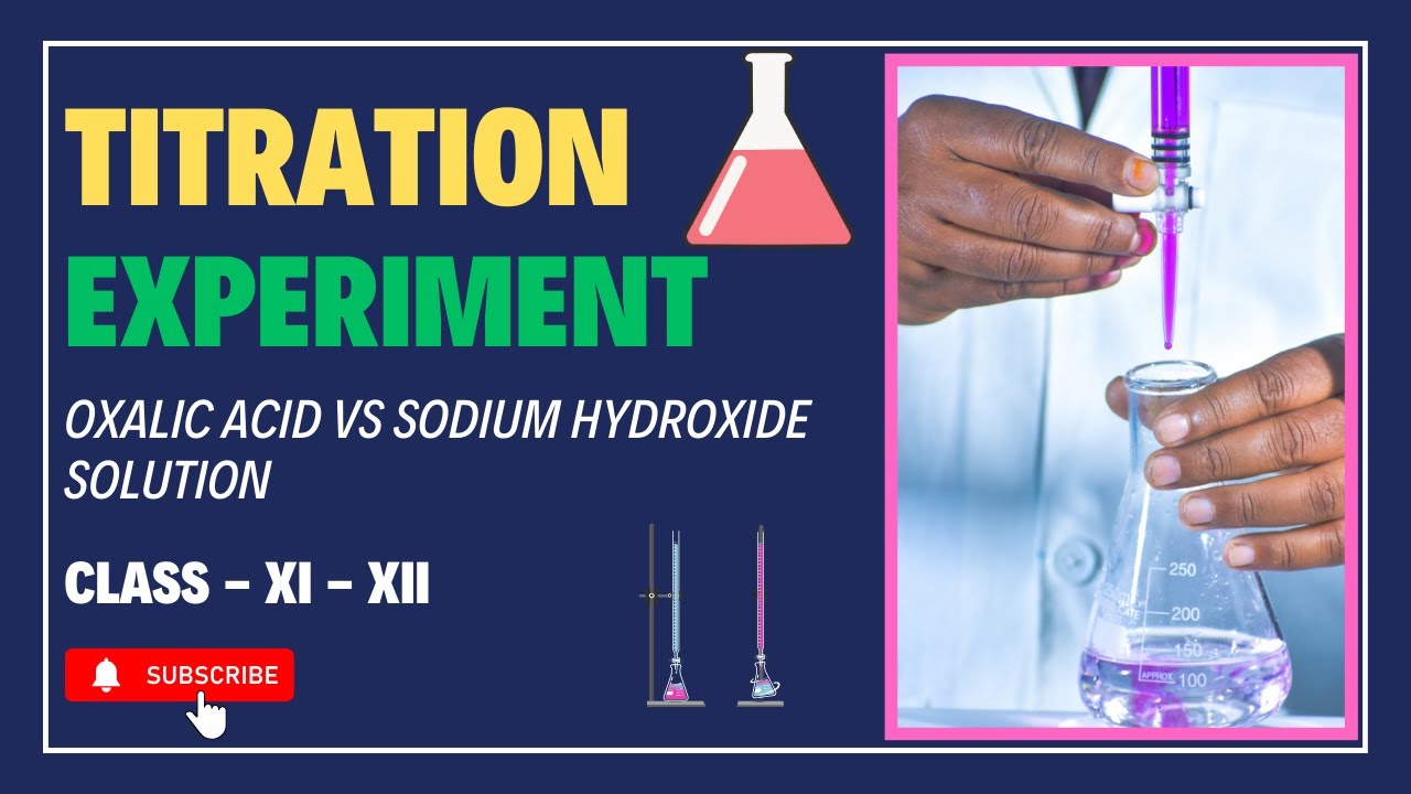 "Precise Titration Experiment: Determining Sodium Hydroxide Strength ...