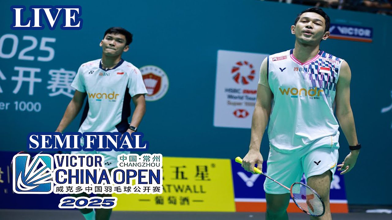 🔴LIVE SF - SHI Yu Qi vs CHOU Tien Chen - China Open 2025 - YouTube