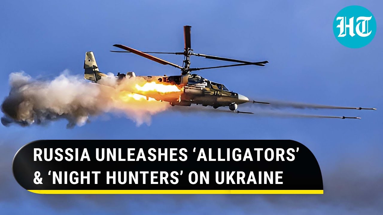 Russian 'Alligators' Tear Down Ukrainian Command Post, Tanks; Gripping ...