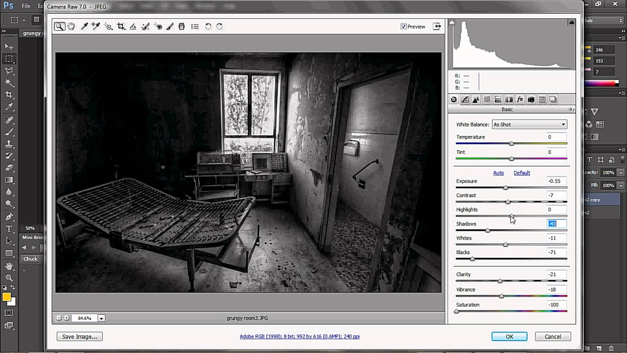 PS6 camera raw - YouTube