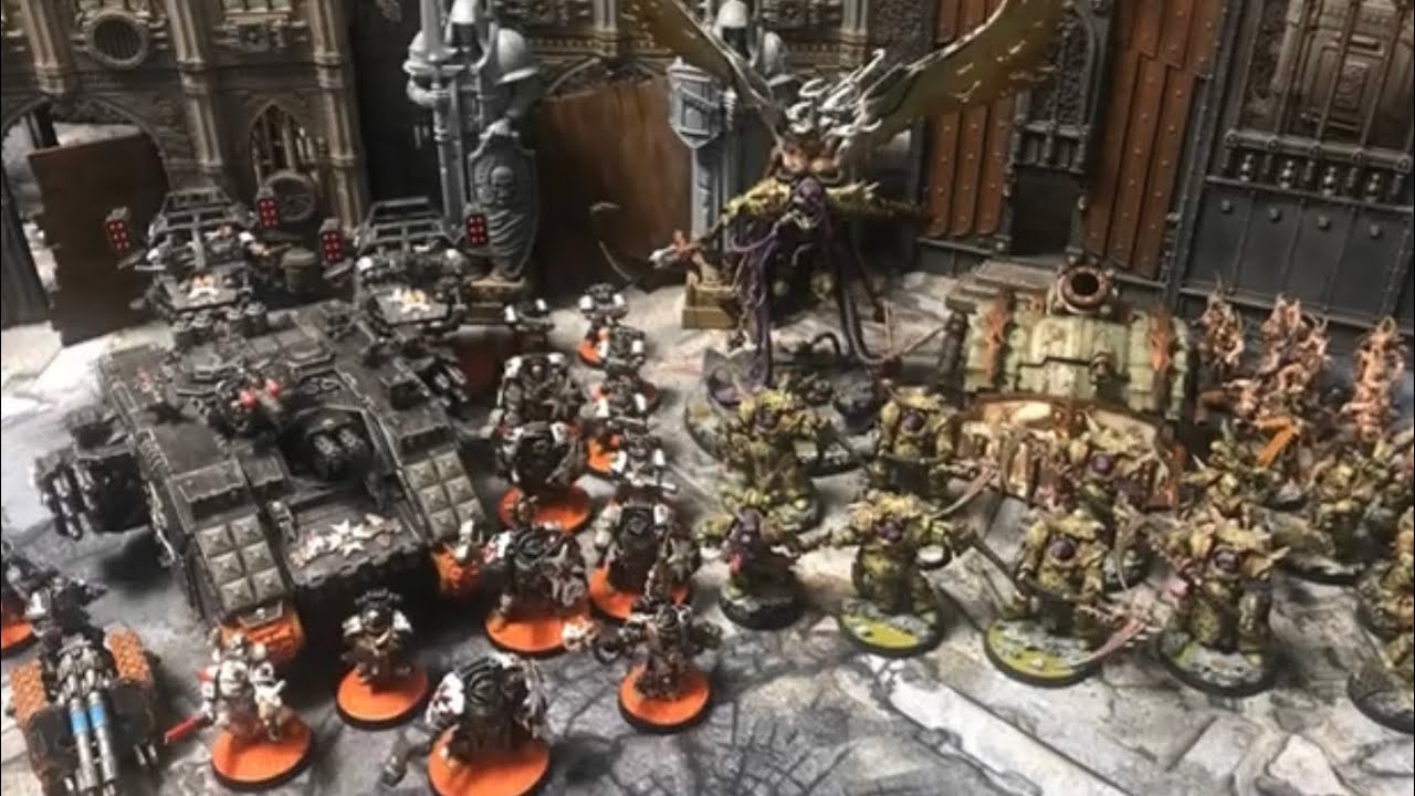 Black Templars vs. Death Guard [Kreuzzug 2020 - 50] Warhammer 40k ...