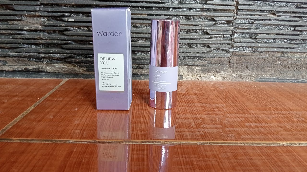 REVIEW WARDAH RENEW YOU INTENSIVE SERUM || SERUM ANTI AGING 😍 - YouTube