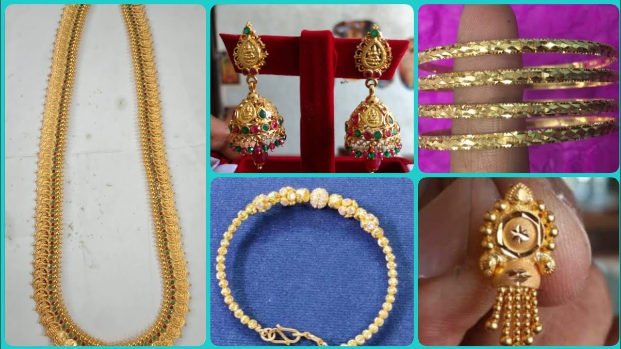 my gold jewellery collection with weight||huge gold||gold with weight ...