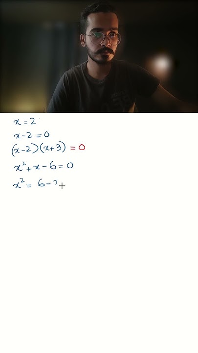 Subtraction of infinite nested square roots of 6 #math #maths #fun # ...