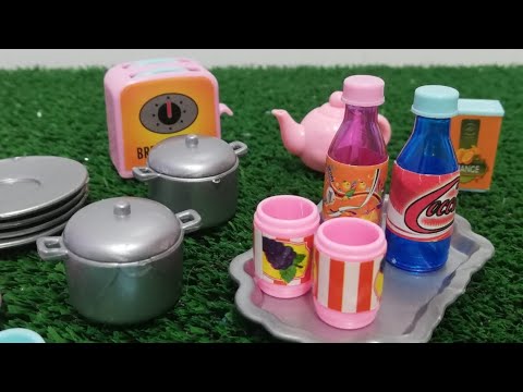 [toy asmr] Kitchen PlaySet ASMR Satisfying with Unboxing No Talking ...