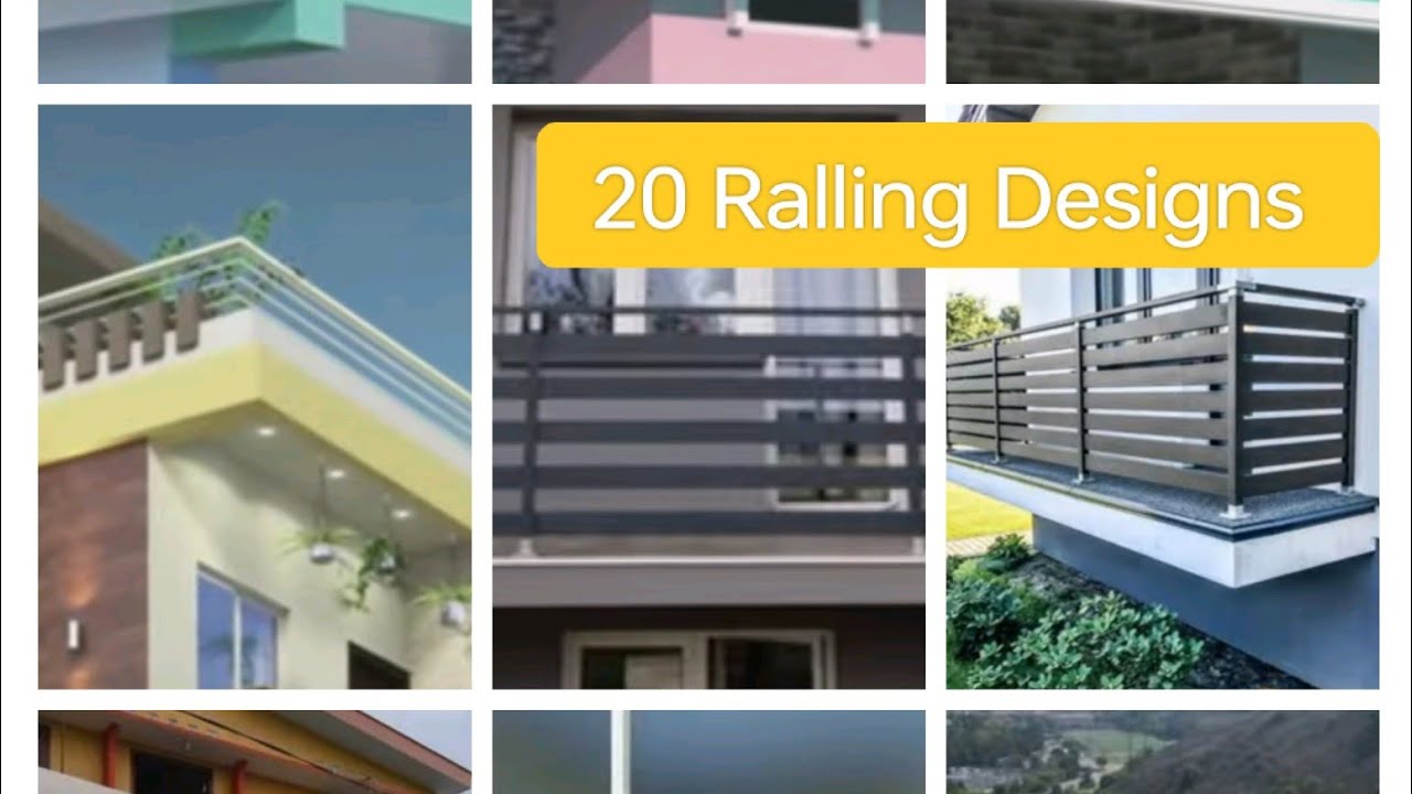 Simple Ralling Design. | 20 Ralling Designs #trending - YouTube