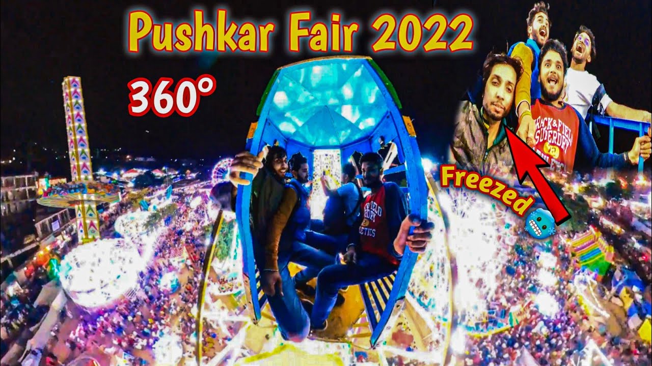 World's Famous Pushkar Fair in 360 Degree 🤯 - YouTube