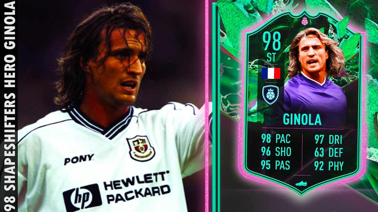 98 SHAPESHIFTERS HERO GINOLA PLAYER REVIEW - FIFA 22 ULTIMATE TEAM ...