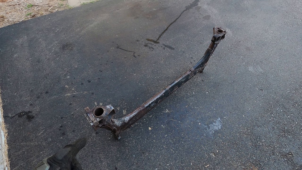 Jetta Rear Beam POR-15 - YouTube