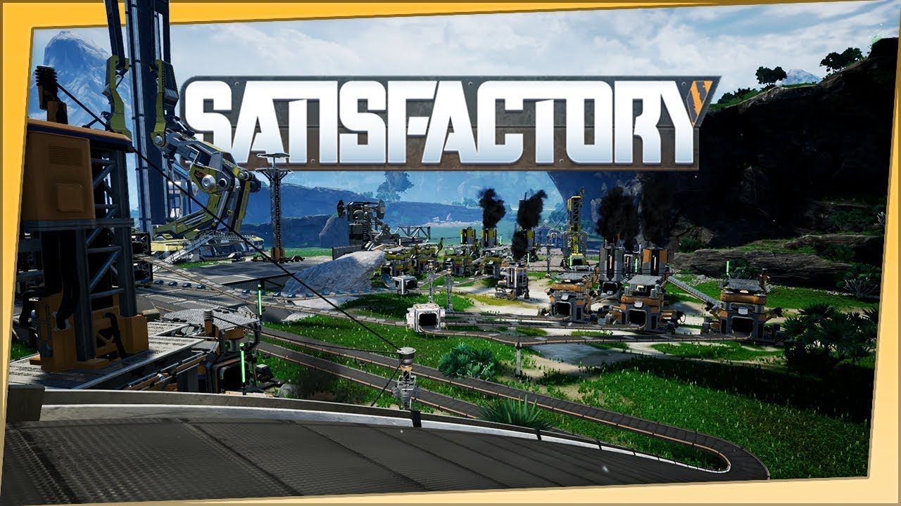 COMPLETING TIERS AND PAINTING! Episode 4 - Satisfactory Beta Lets Play ...