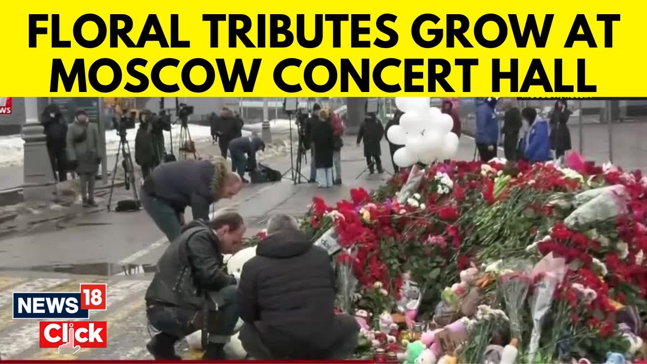 Moscow Terror Attack | Mourners Pay Tribute To Moscow Attack Victims ...