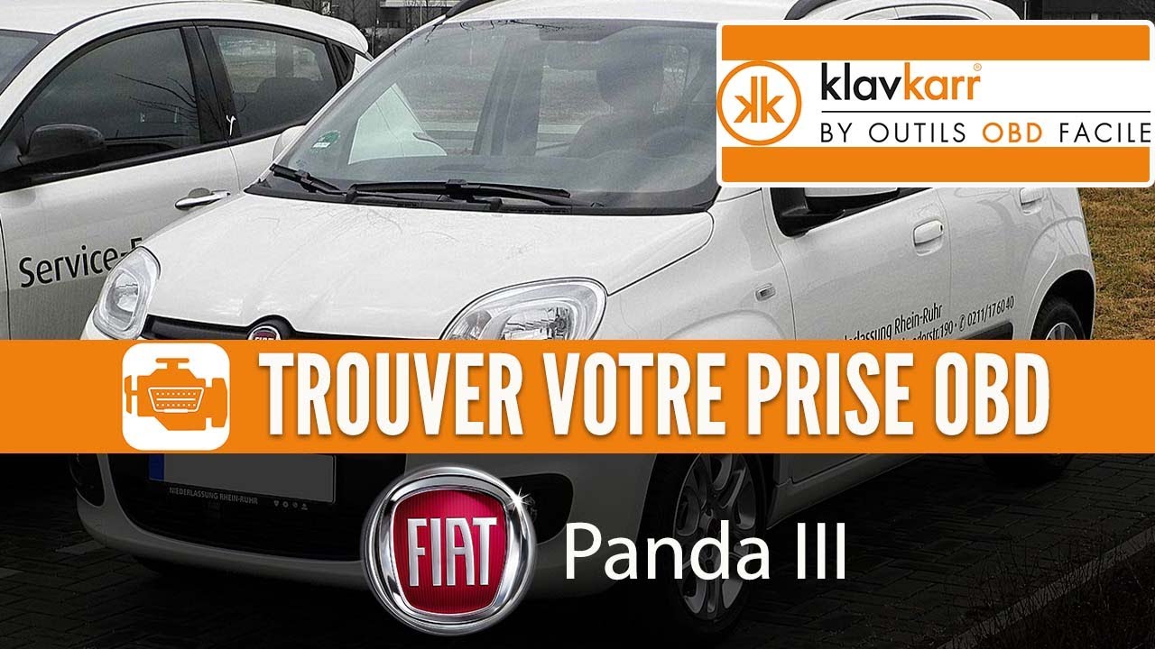 Prise OBD Fiat Panda III (2012- ?) - Où trouver mon connecteur OBD2 ...
