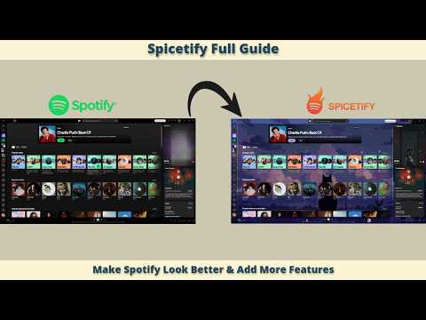 Make Spotify Look Better | Full Spicetify Guide & Tutorial (With BGM & Voice)