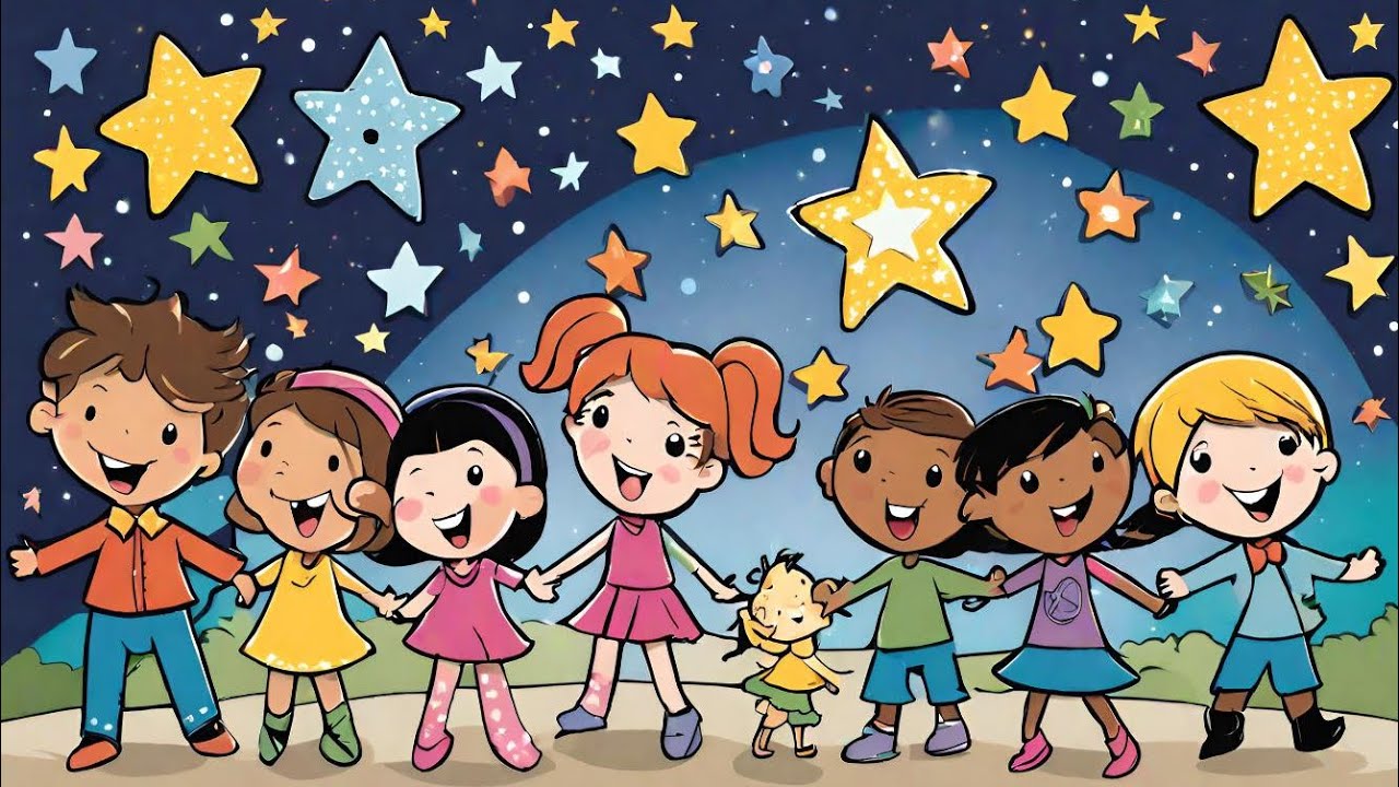 Twinkle Twinkle Little Star l Nursery Rhymes l English Cartoons - YouTube