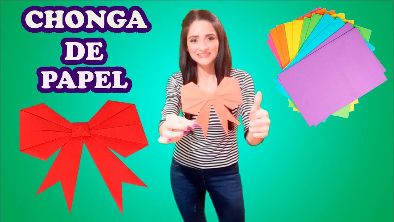DIY: CÓMO HACER UNA CHONGA O MOÑO O LAZO 🎀 PASO A PASO - YouTube