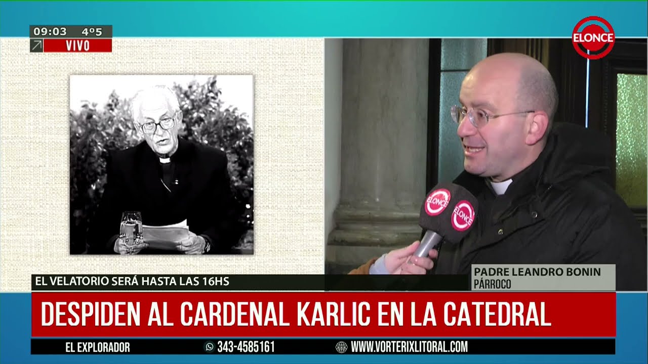 “Su huella está en todo el mundo”: despiden al cardenal Karlic en ...