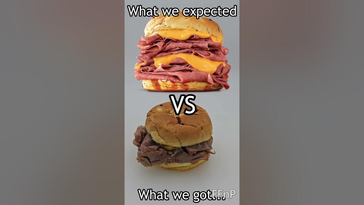 Arbys Half Pound Beef N Cheddar Monster Sandwich Food Cut In Half Youtube