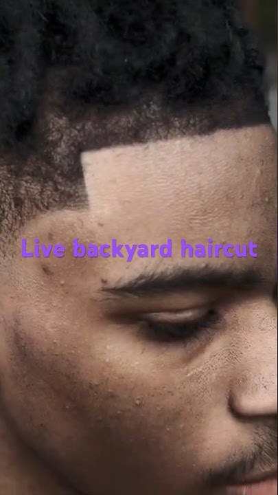 Live Backyard Haircut 314 Barber Hairstyle Cuttinghair Spoon Youtube