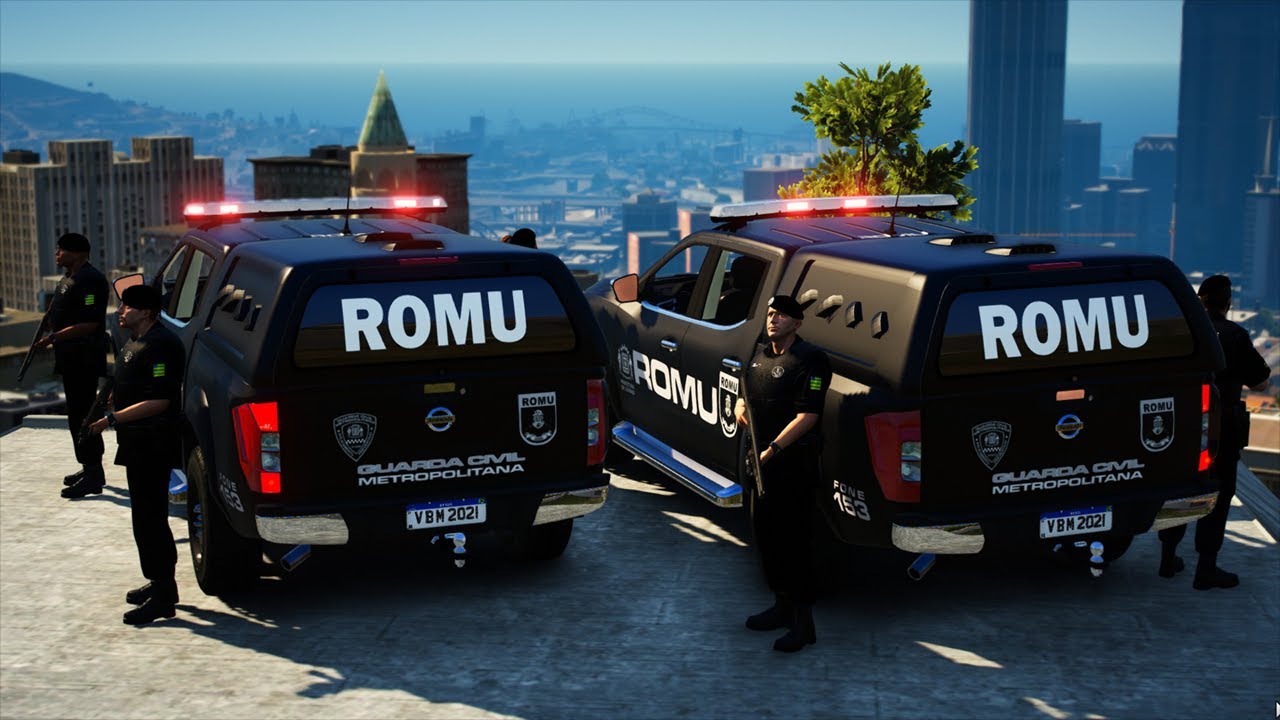 ROMU GUARDA CIVIL METROPOLITANA | GTA V PMGO | GTA 5 POLICIAL (LSPDFR ...