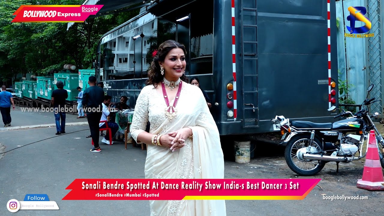 Sonali Bendre Spotted At Dance Reality Show India s Best Dancer 3 Set ...
