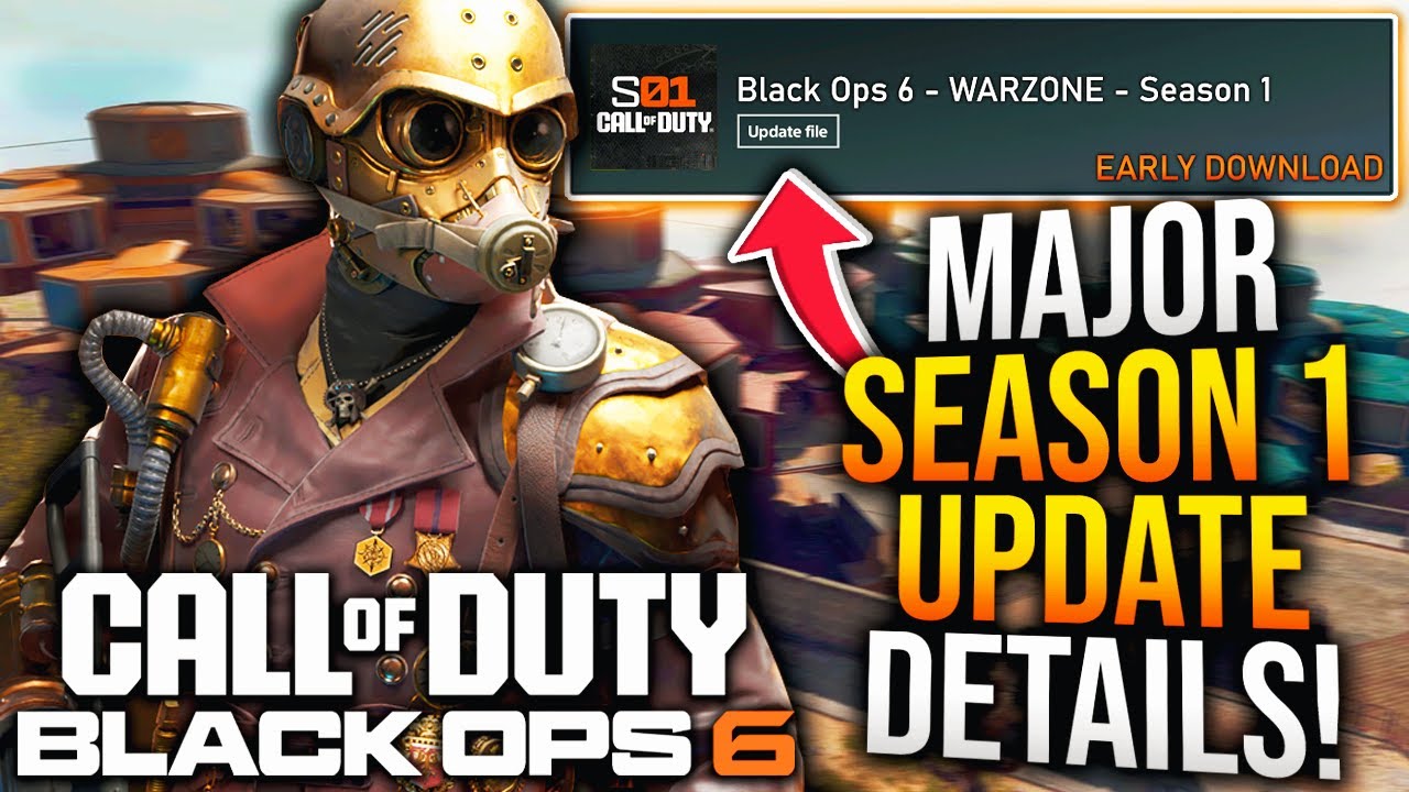 Black Ops 6: SEASON 1 EARLY UPDATE Details! Major DOWNLOAD, Enhanced ...
