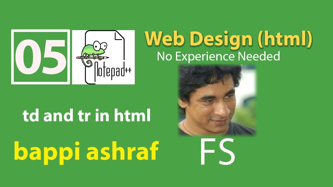 Td And Tr In Html YouTube td-and-tr-in-html-youtube
