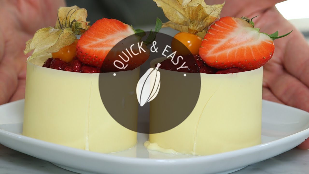 White chocolate parfait | Simply Chocolate and more - YouTube