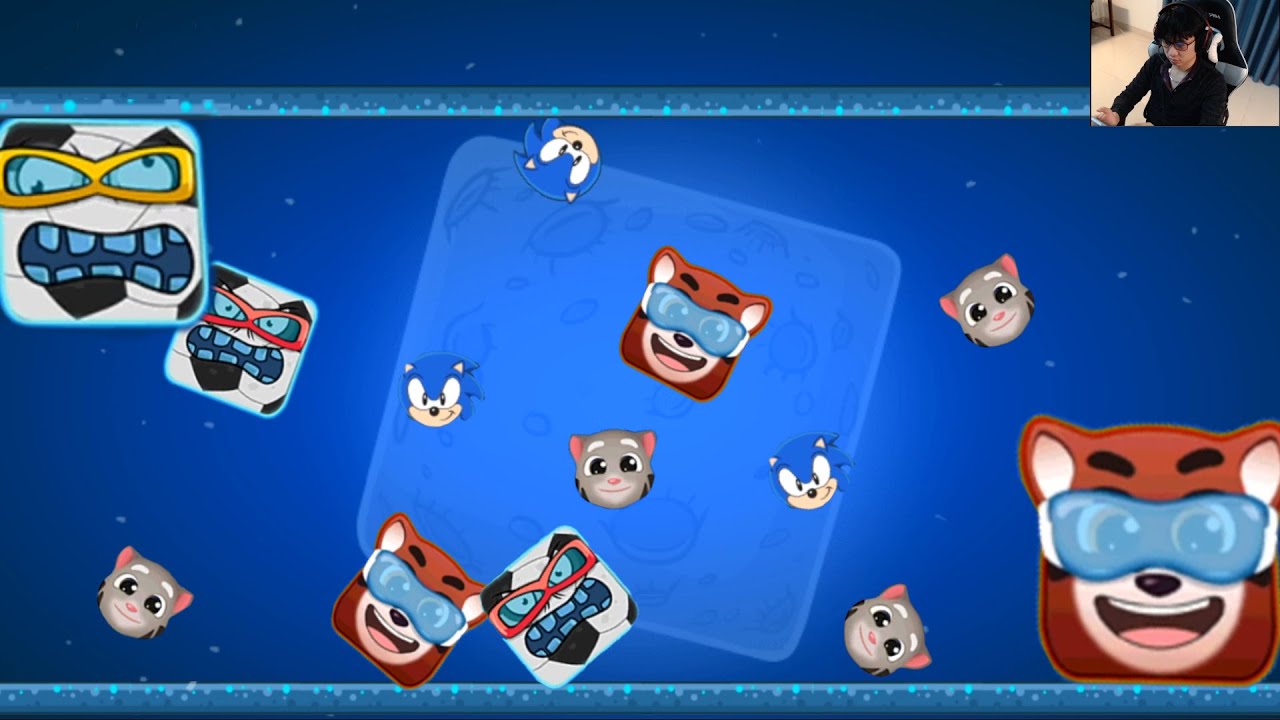 RED BALL 4 : (TALKING TOM + SONIC) BALL 'FUSION BATLE' with ( RACCOON ...