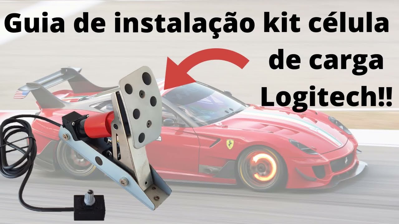 Guia de instalação load cell Logitech - YouTube