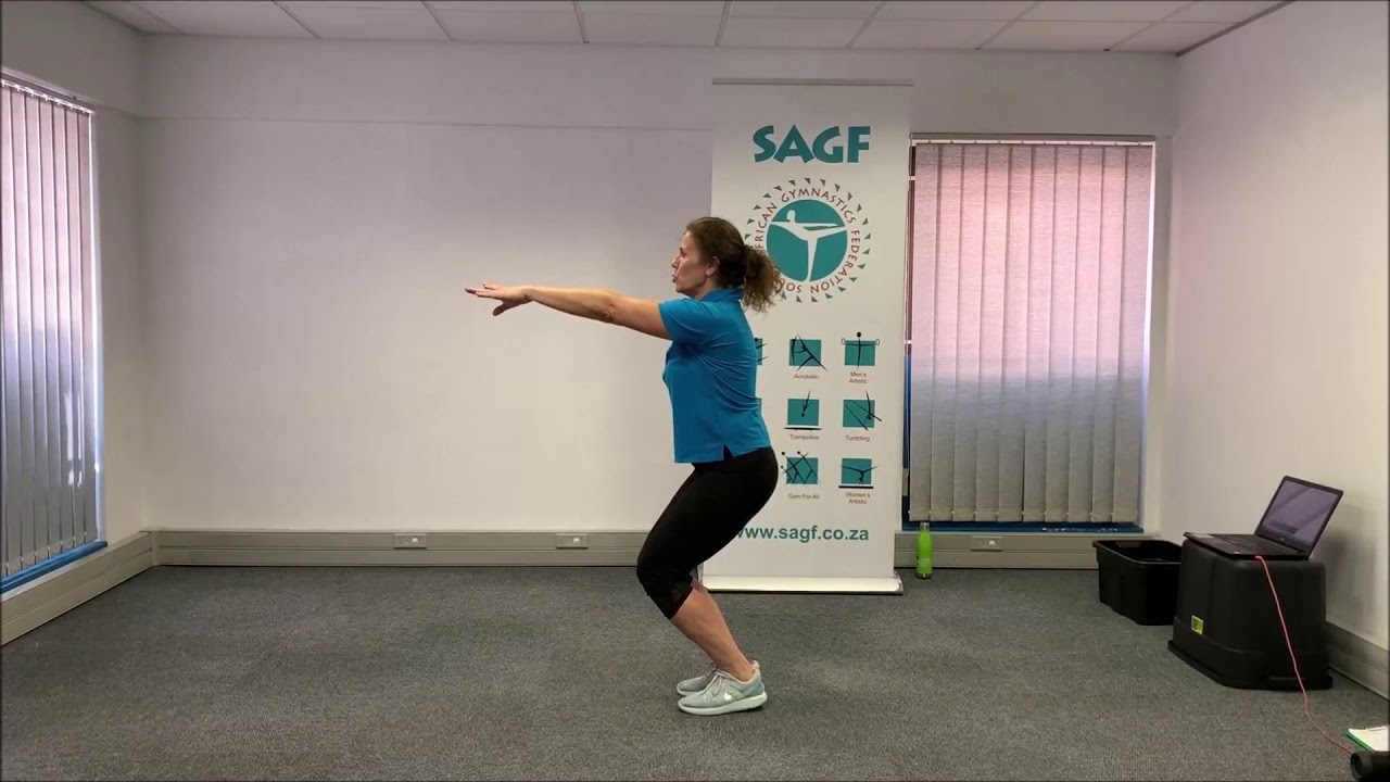 SAGF Home Gym Challenge WEEK 1 GYM-X - YouTube