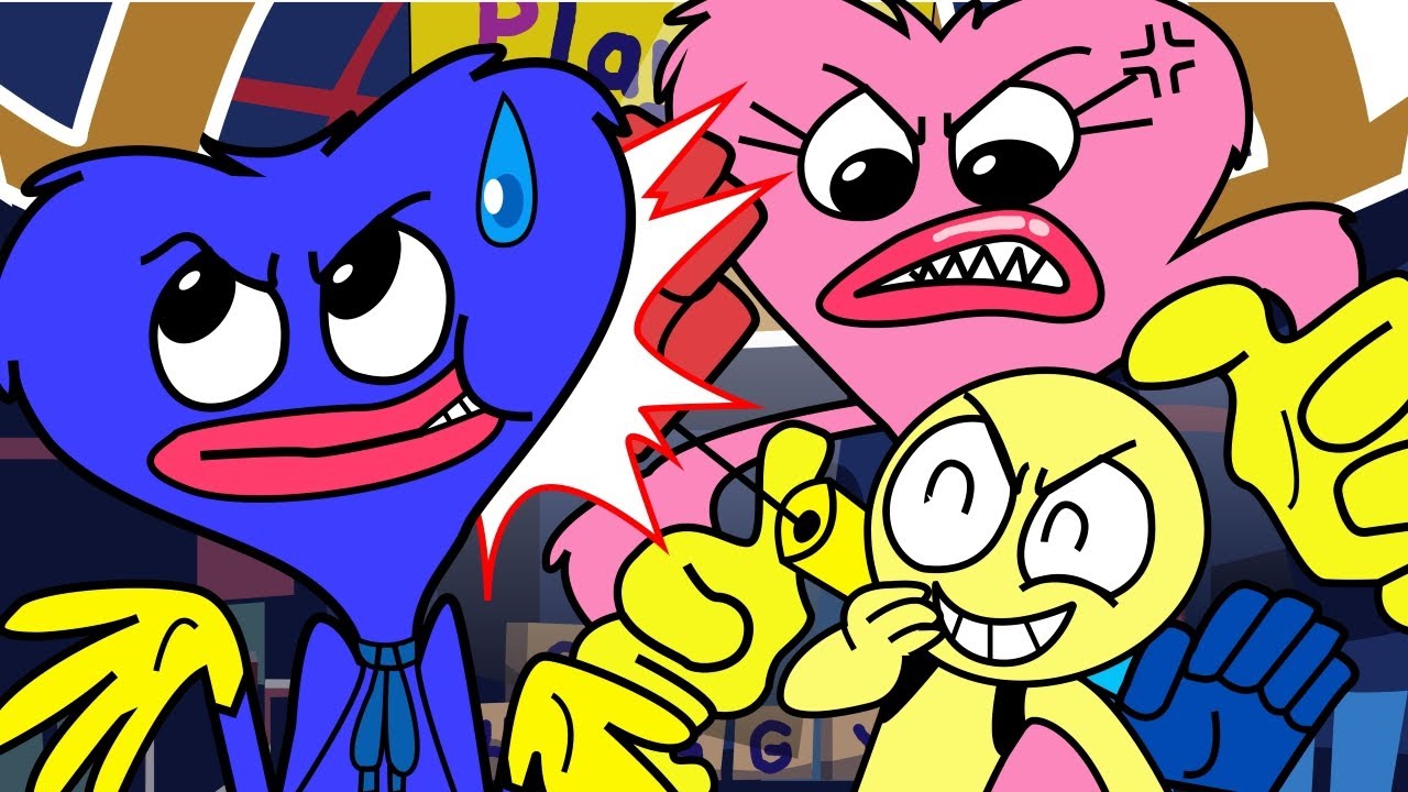 HUGGY WUGGY IS SO SAD WITH PLAYER! Poppy Playtime Animation #3 - YouTube