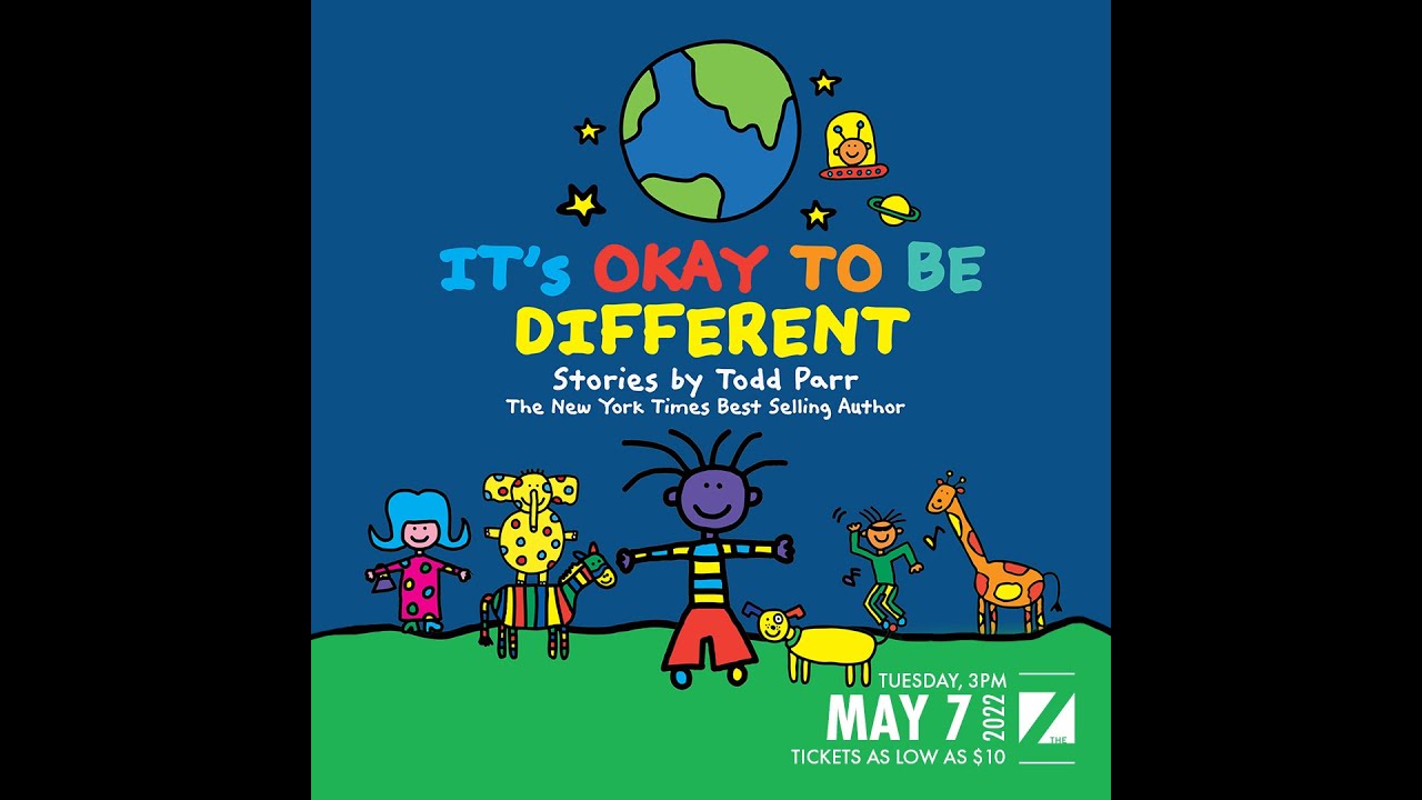 Todd Parr It's Okay to be Different at The Z May 7 - YouTube
