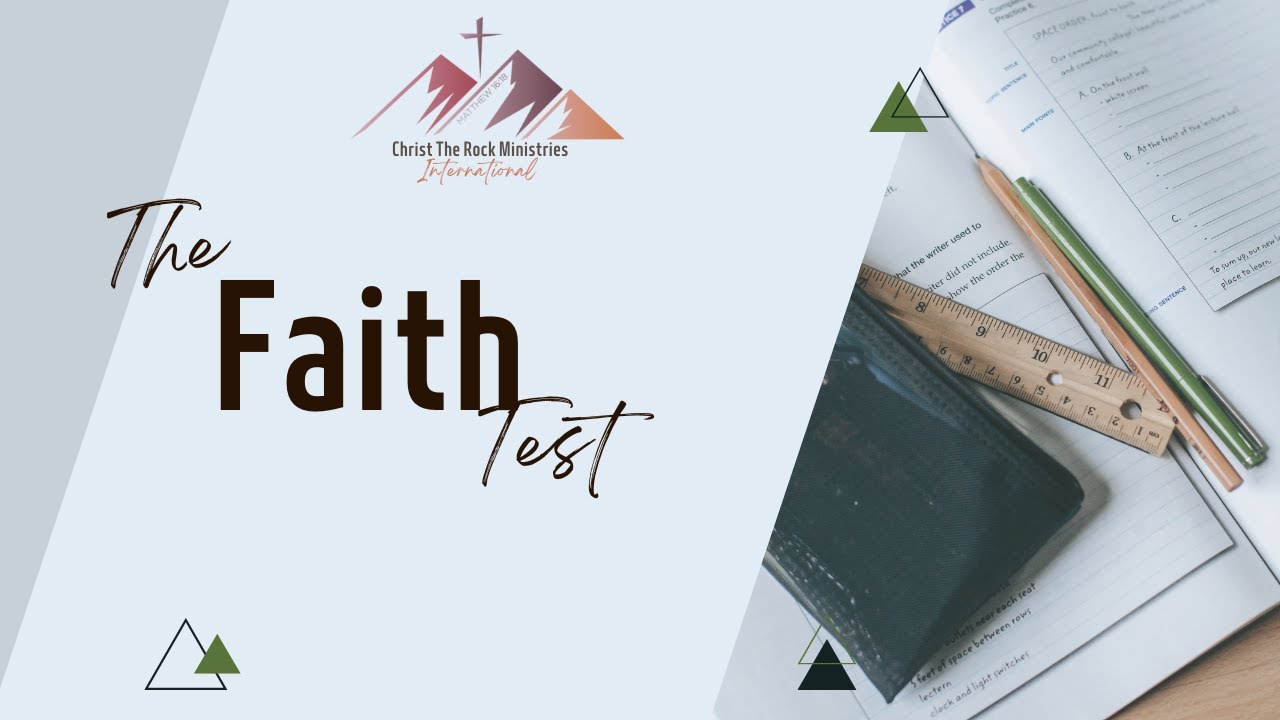 The Faith Test| 10 September 2023 | Sunday Service - YouTube