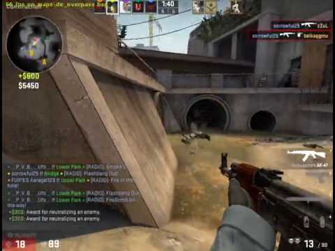 -2ak - overpas b short - Counter-Strike Global Offensive - csgo - cs go ...