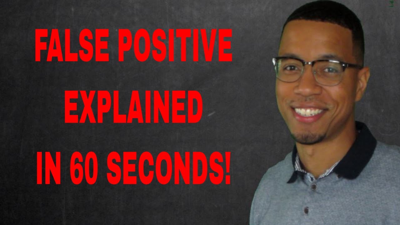 False Positive Explained In 60 Seconds! By Tech Professor - YouTube