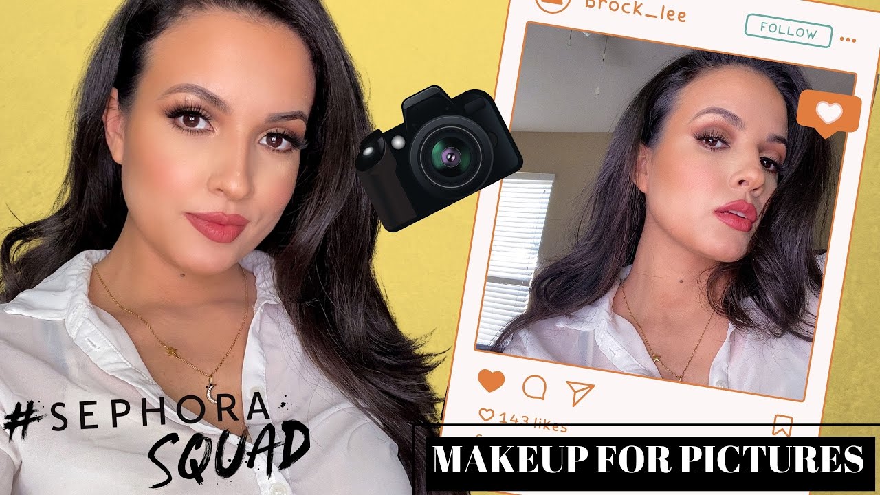 🤍MY FAVORITE MAKEUP FOR PHOTOS | HELP I APPLIED TO BE IN THE SEPHORA ...