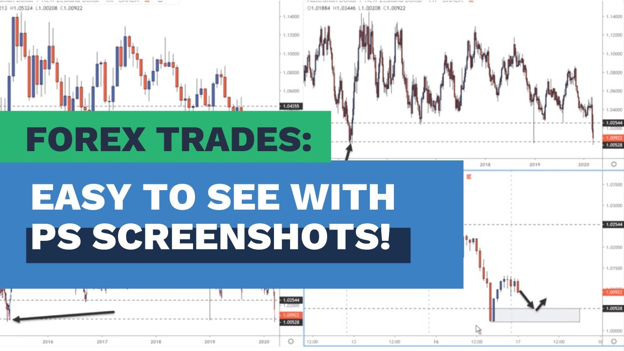 Forex Trades: So Easy To See With PS Screenshots! - YouTube