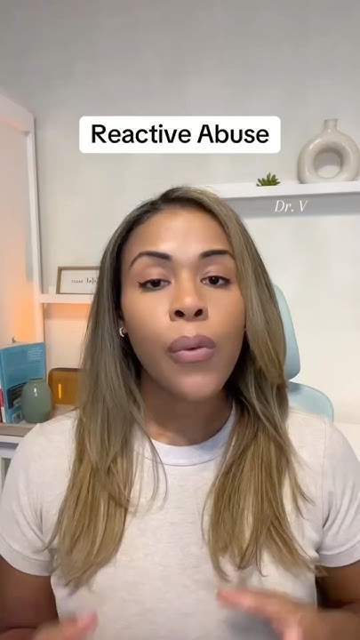 “Reactive abuse” or “Reactive Reaction” - YouTube