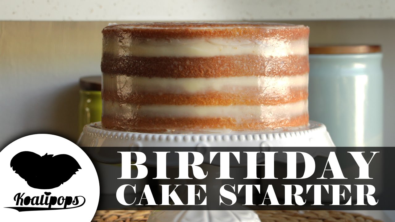 How to Start a Birthday Cake | Cake Decorating Tutorials for Beginners ...