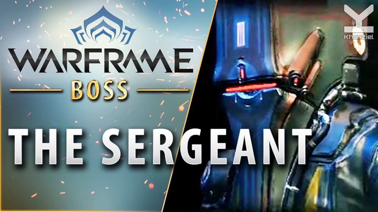Warframe - Boss - The Sergeant - Iliad (Phobos) - YouTube