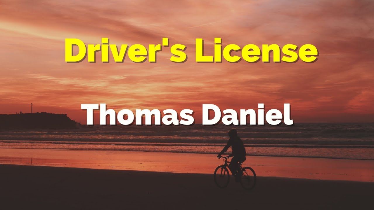 Drivers Licence Thomas Daniel Chords Chordify drivers-licence-thomas-daniel-chords-chordify