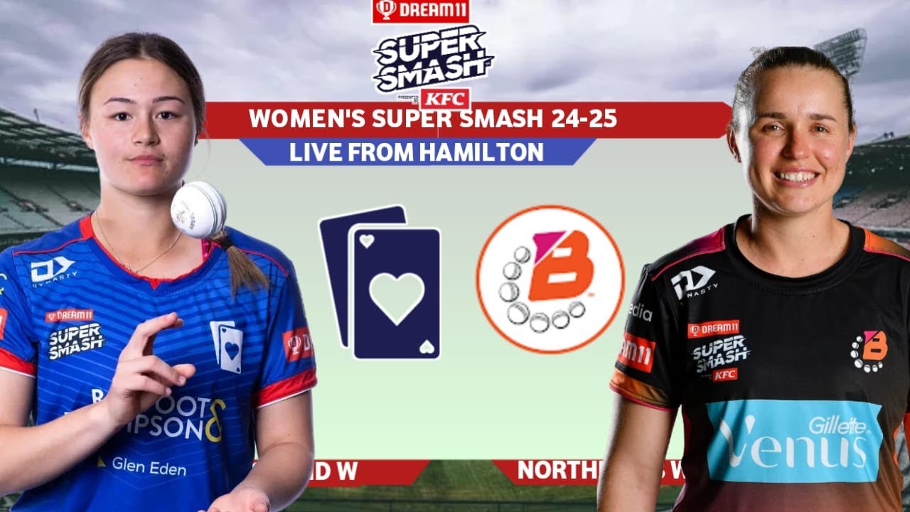 Women's Super Smash live - NB-W vs AH-W Live | Super Smash live match ...