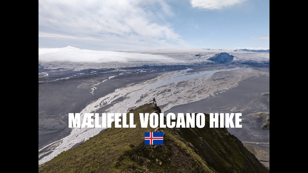 Hiking in Iceland EP 16: Hiking the Mælifell volcano - drive via f232 ...