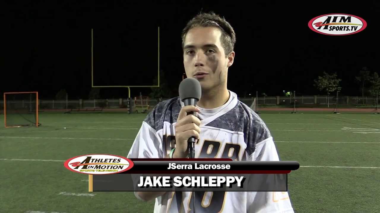 JSerra Lacrosse vs. Servite, Jake Schleppy Post Game Interview - YouTube