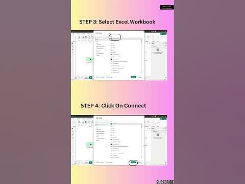 How To Link Excel File With Power BI View - YouTube